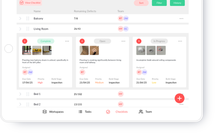 BuildScan | Defect Management & Snagging App | Home