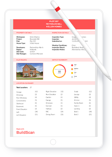 BuildScan | Defect Management & Snagging App | Home